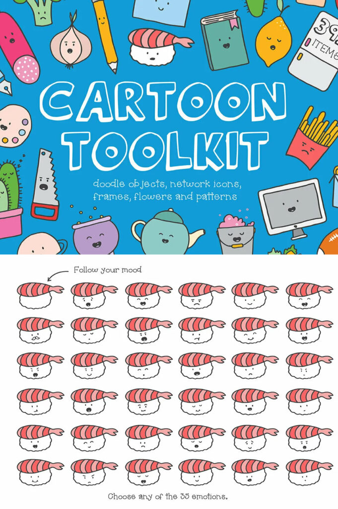 Cartoon Toolkit Graphics - Grafik Yeah!
