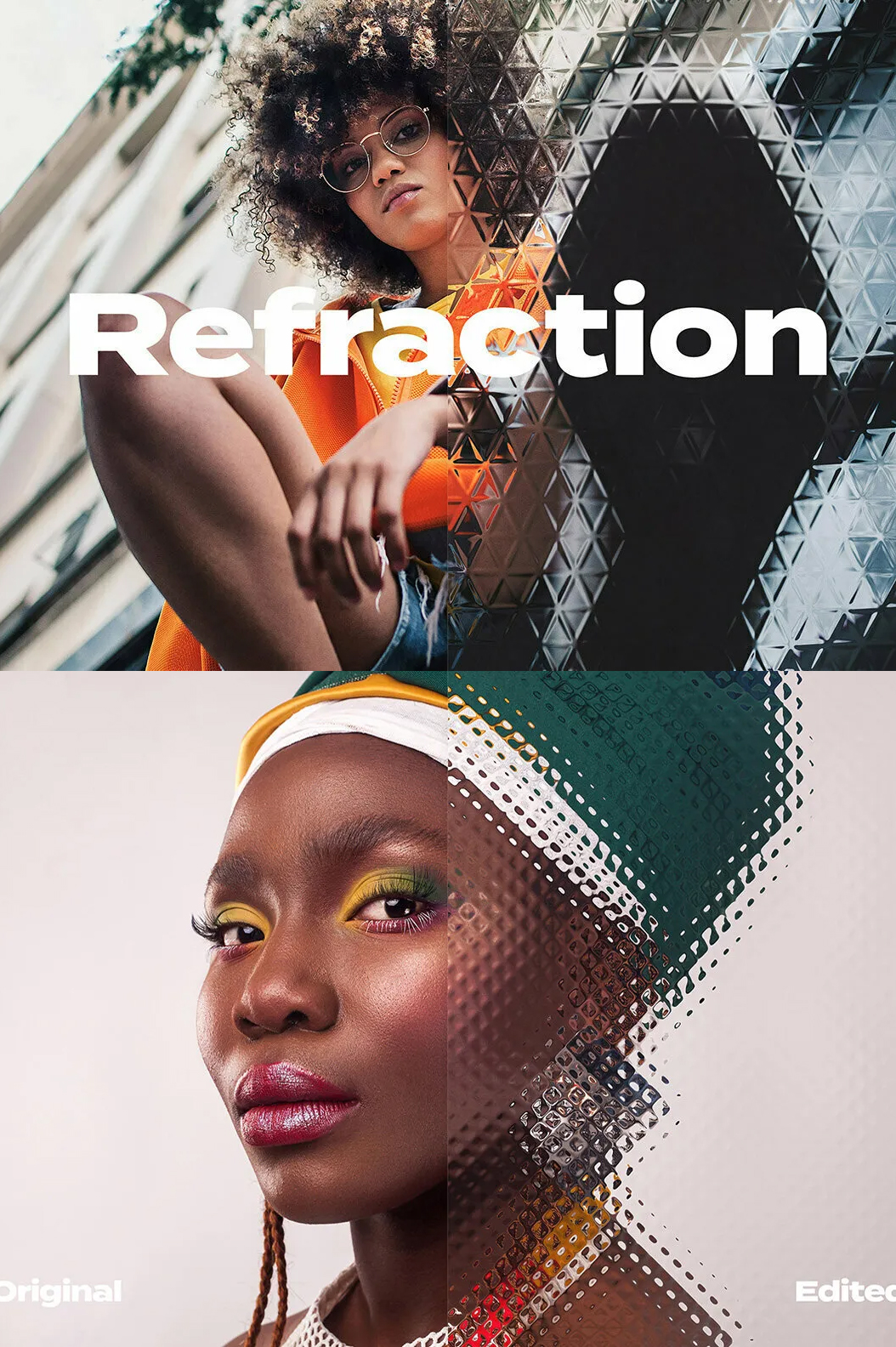 Refraction & Distortion Glass Photo Effect Graphics - Grafik Yeah!