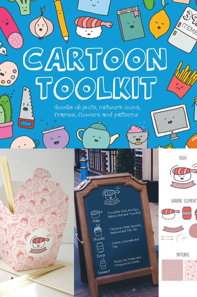 Cartoon Toolkit Graphics - Grafik Yeah!