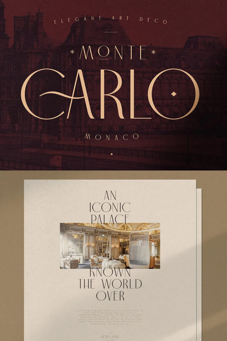 Carlo Monaco Font - Grafik Yeah!