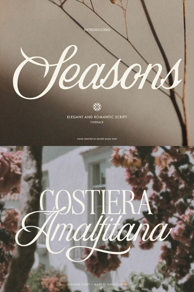 Seasons Script Font - Grafik Yeah!