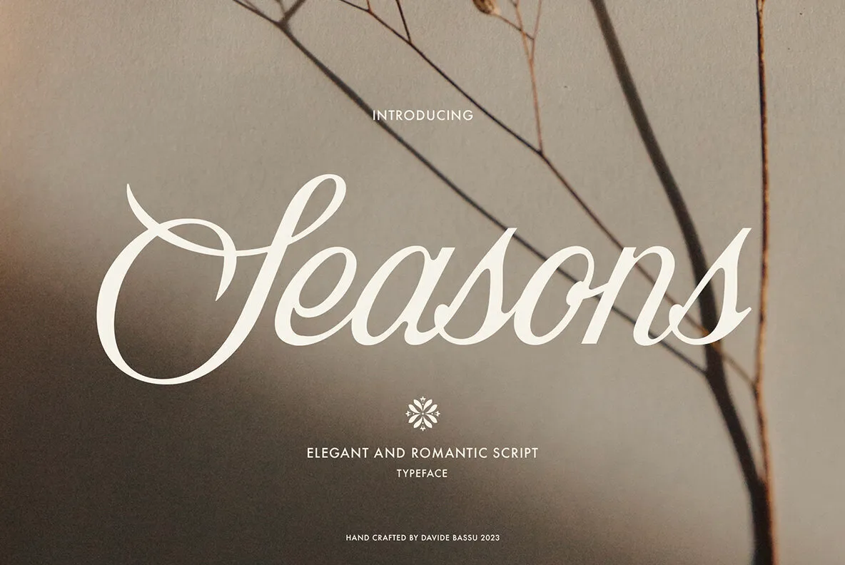 Seasons Script Font - Grafik Yeah!