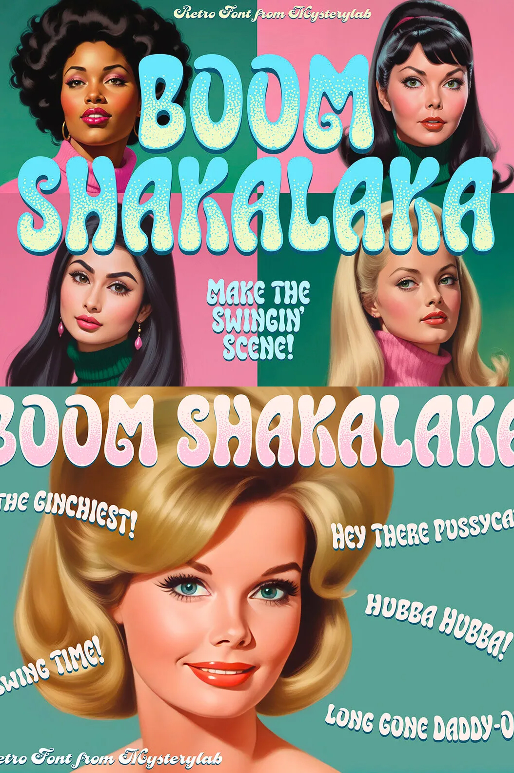 Boom Shakalaka Font - Grafik Yeah!