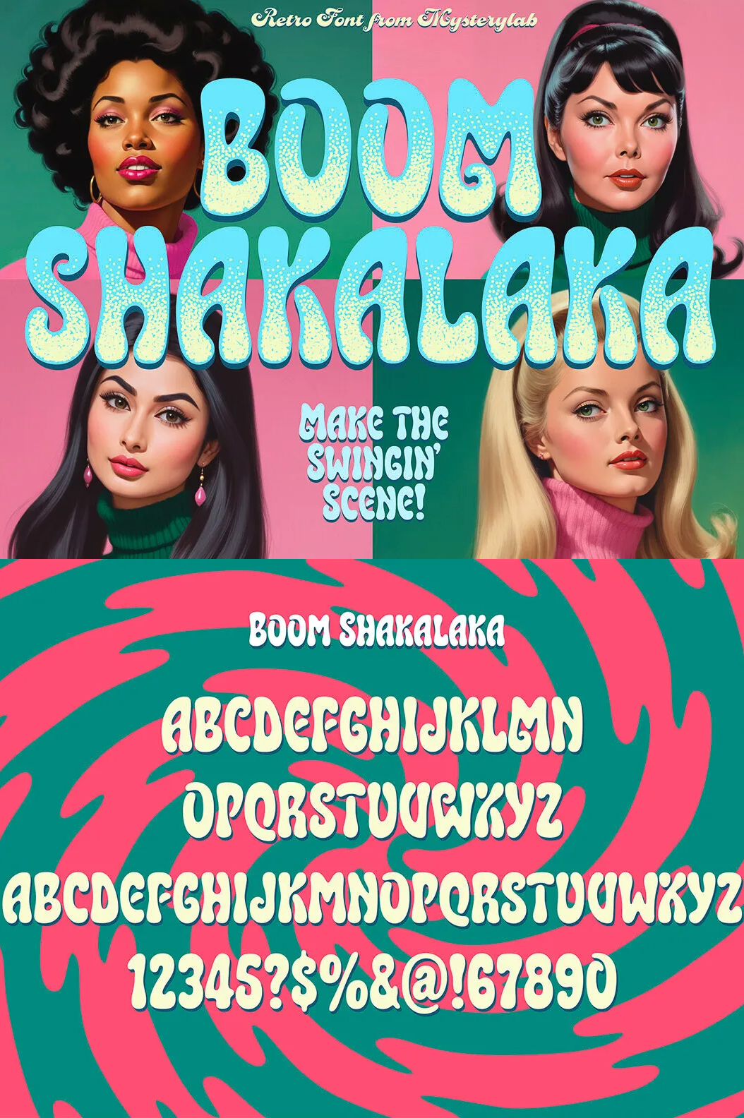Boom Shakalaka Font - Grafik Yeah!