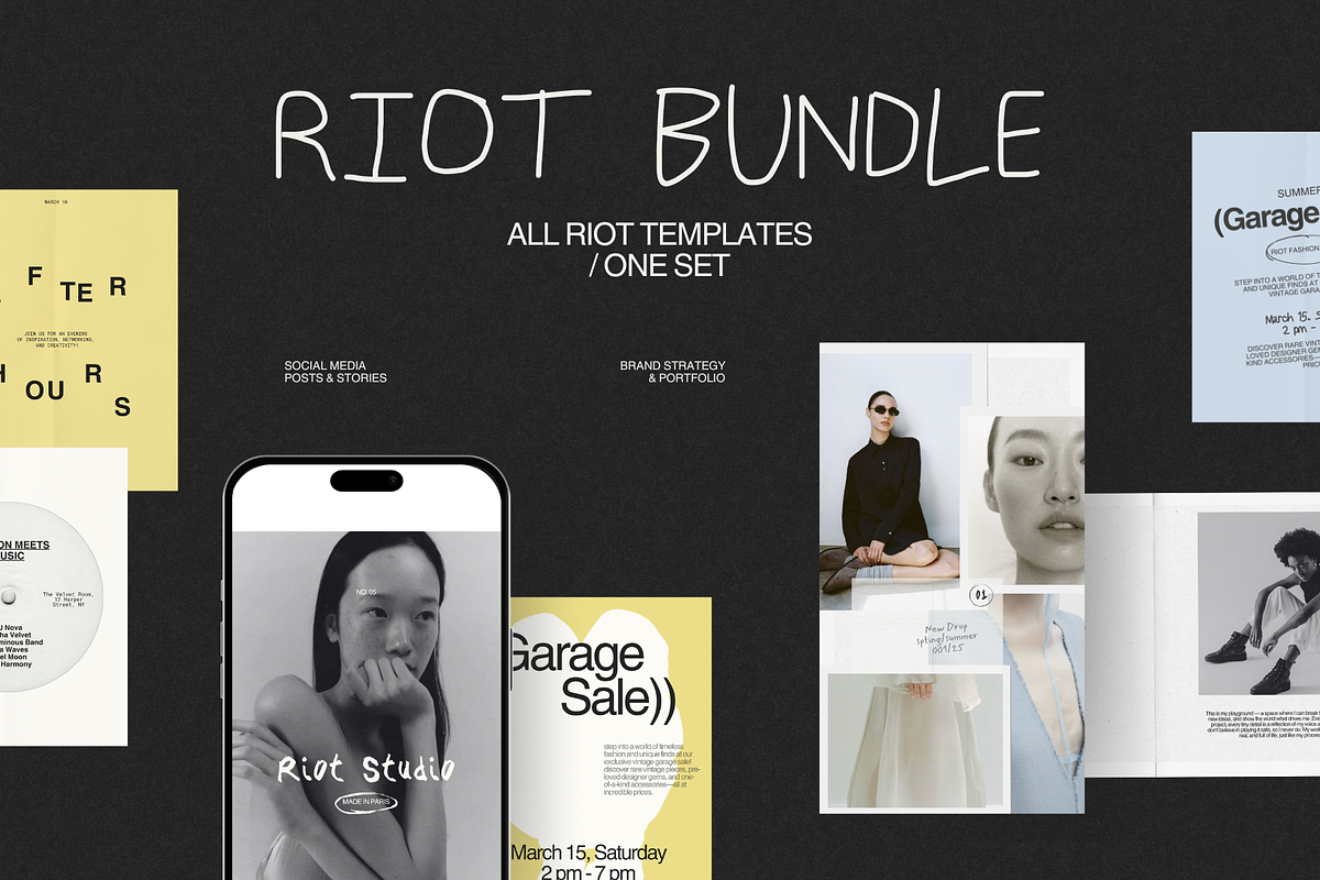 RIOT BUNDLE | 5 IN 1 - Grafik Yeah!
